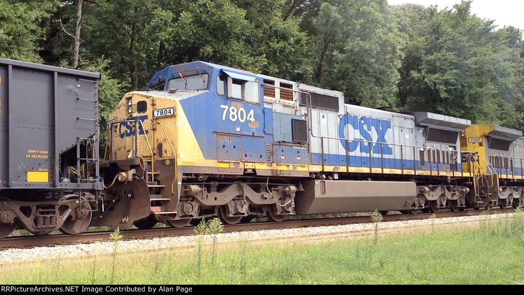 CSX C40-8 7804